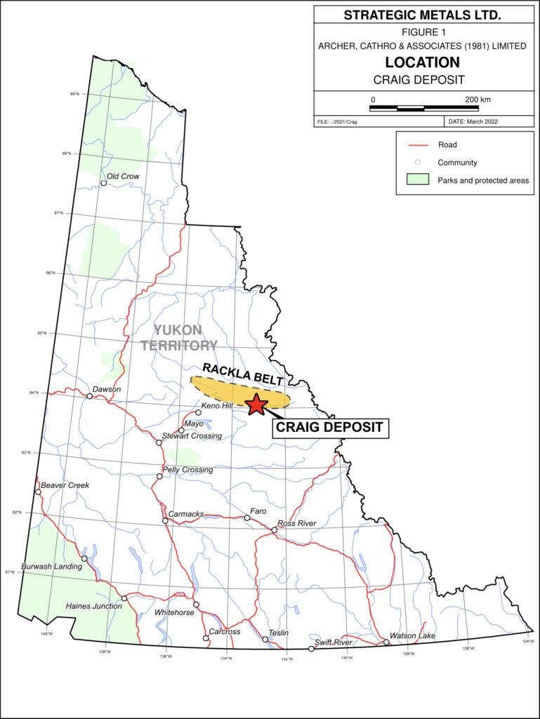 Strategic Metals adds Craig silver-lead-zinc deposit to its Crag & Rod ...